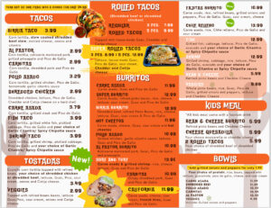 Menu - Loritas